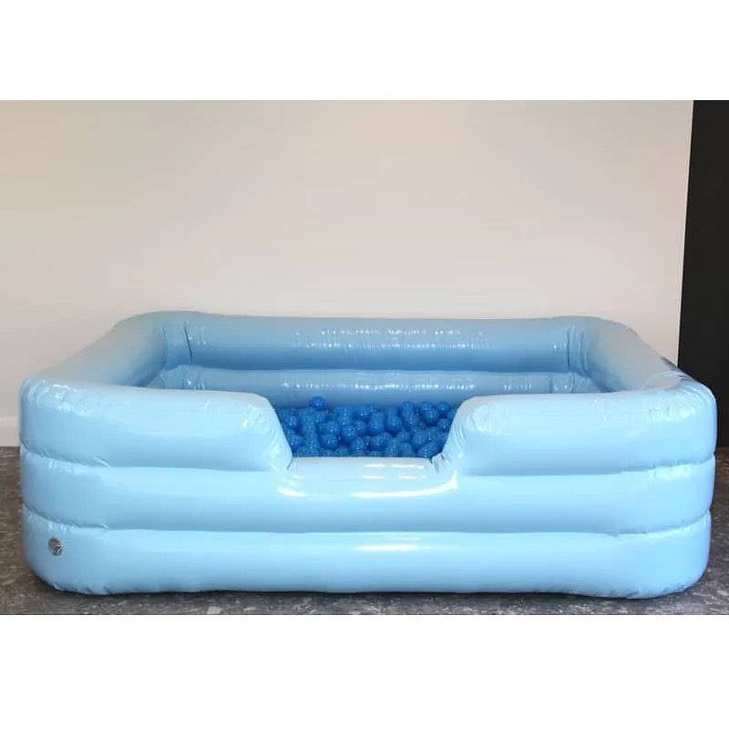 Indoor Blow up Pastel Blue Inflatable Ball pit PVC commerical - Factory ...