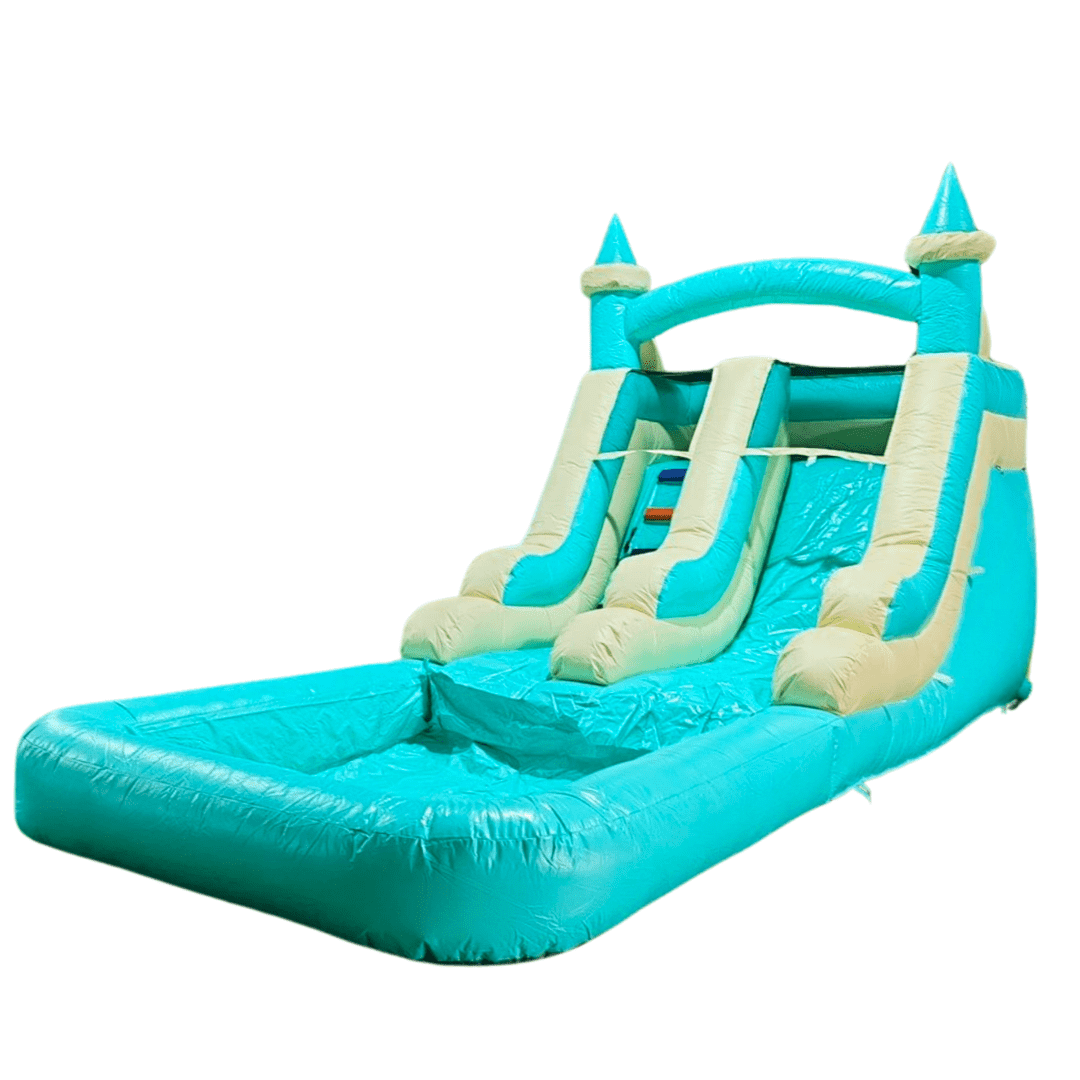 Inflatable Pastel Water Slide Water Playground Water Park toboggán ...