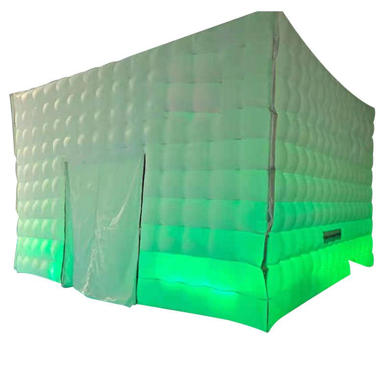LED light Portable Nightclub Tents Disco Party Inflatable Tent ...