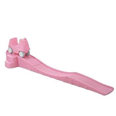 Plastic Kids Pink Car Roller Coaster Ups and Downs PE Material for ...