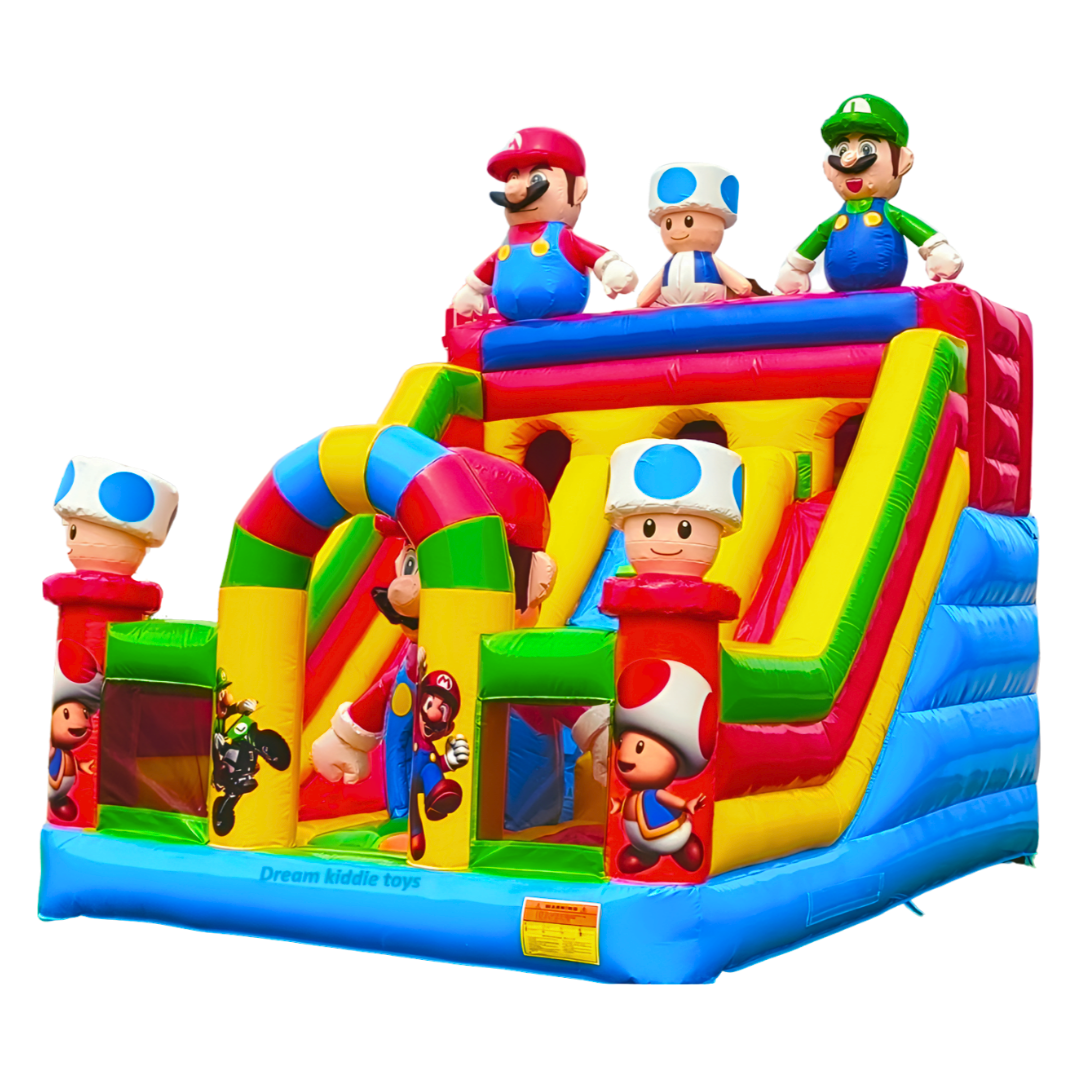 Super Mario Bounce house moonwalk jumping caslte gonflable château ...