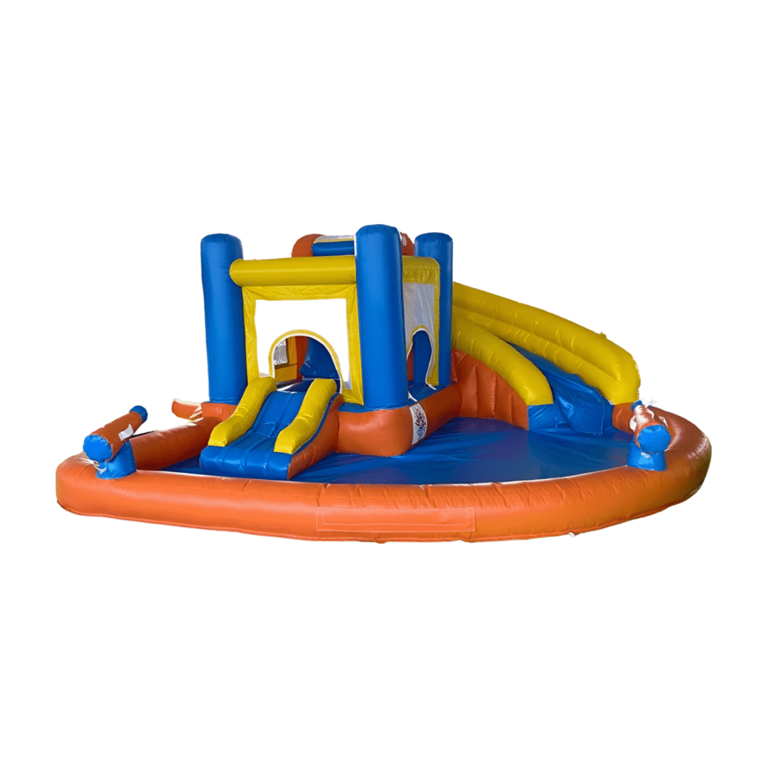 Mini Water Slide Backyard Water Playing Slide Pool Toddler Water ...