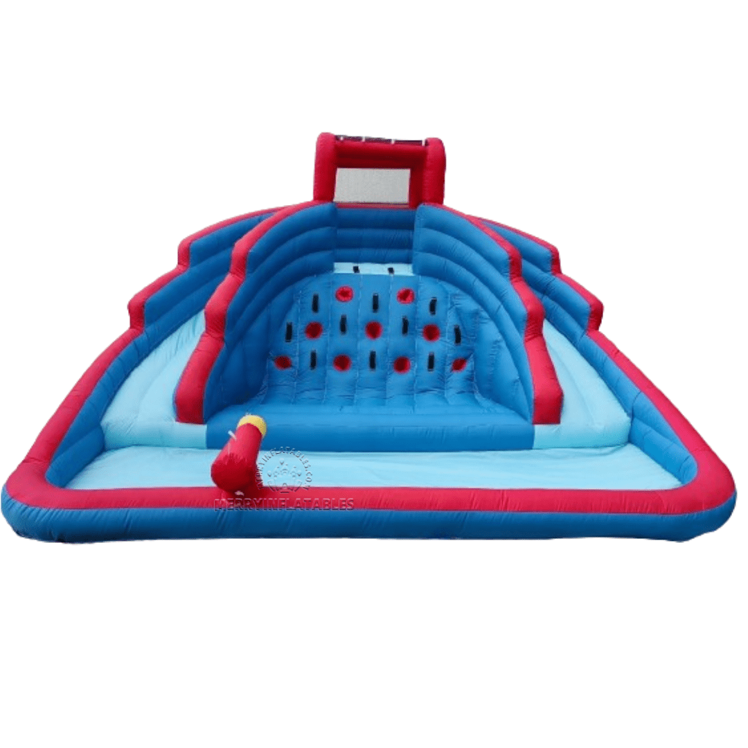 Mini Backyards Water Slides Dual Lane Water Playground Portable Water ...