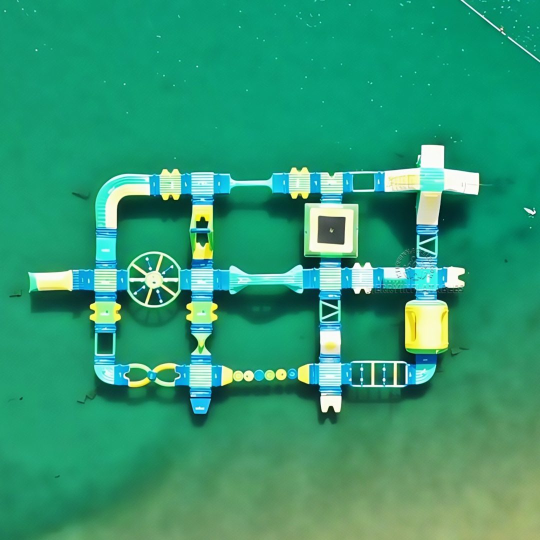Factory Customized Inflatable Water Park Water Games Obstacles Water ...