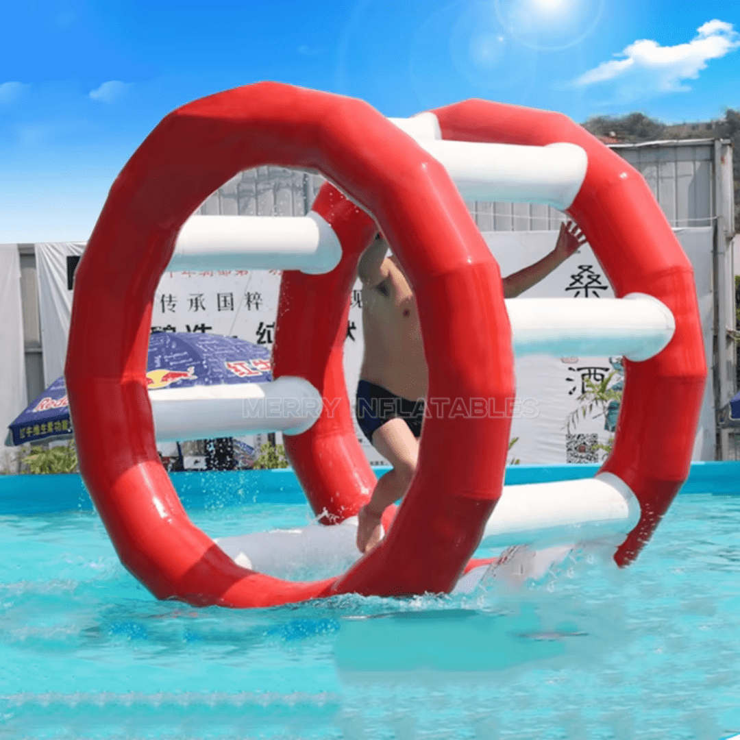 Inflatable Hamster Water Roller Wheel Inflatable Water Toys Water ...