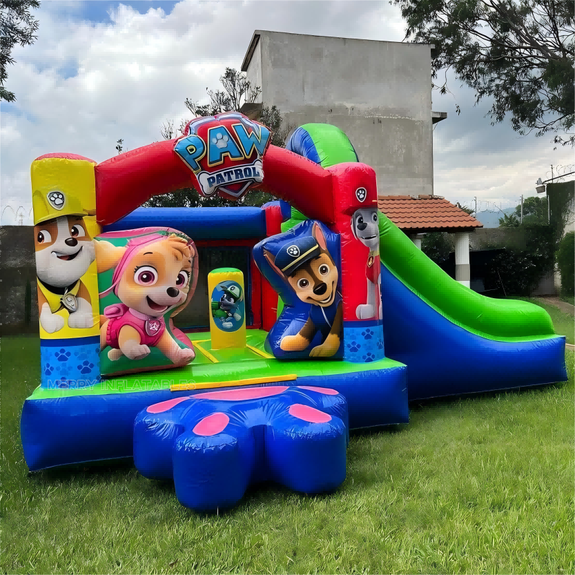 Paw Patrol Children Bouncy castle combo slide gonflable château juegos ...