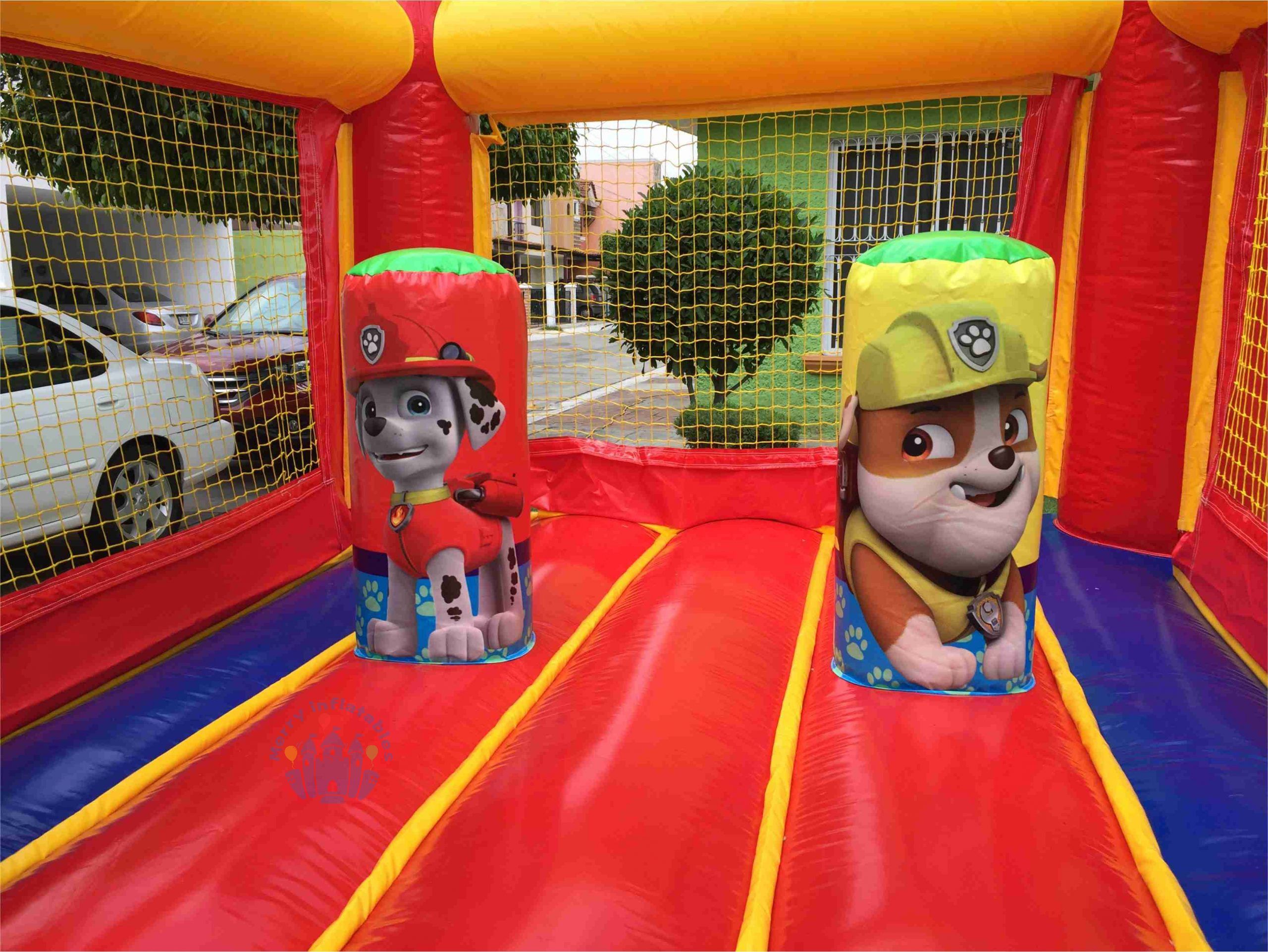 Paw Patrol Bounce House Bouncy Castle Kids Cartoon theme playground ...