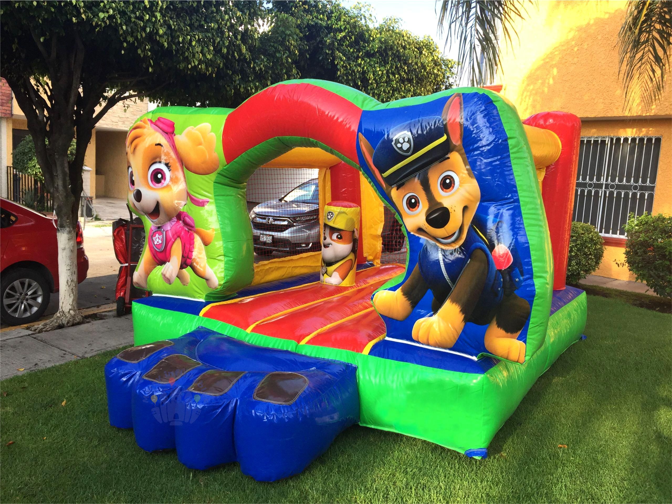 Paw Patrol Bounce House Bouncy Castle Kids Cartoon theme playground ...