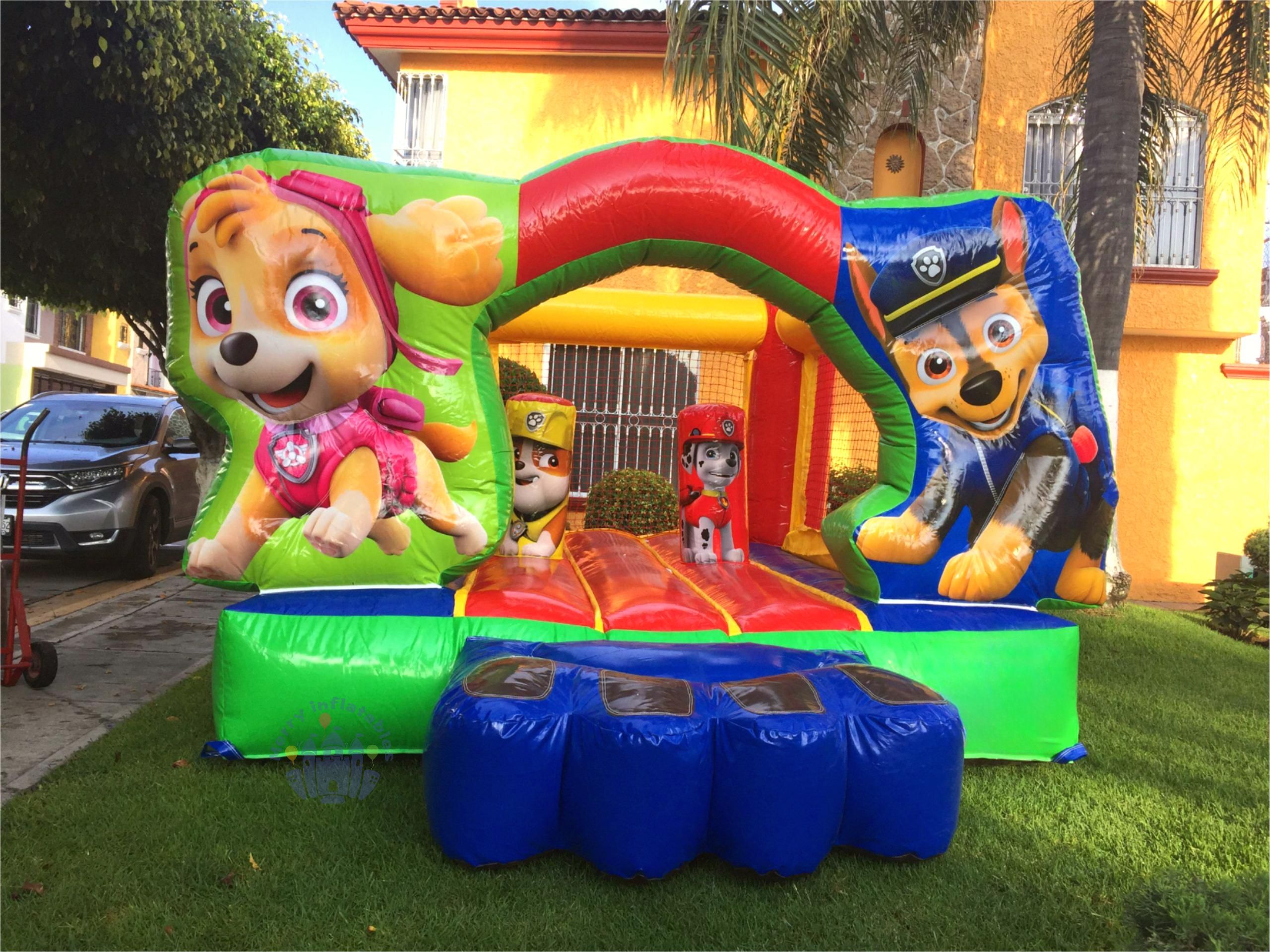 Paw Patrol Bounce House Bouncy Castle Kids Cartoon theme playground ...