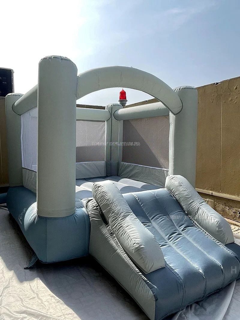 Mini Jumping Castle Bounce House Toddler Mini Blue jumper Bouncer for ...