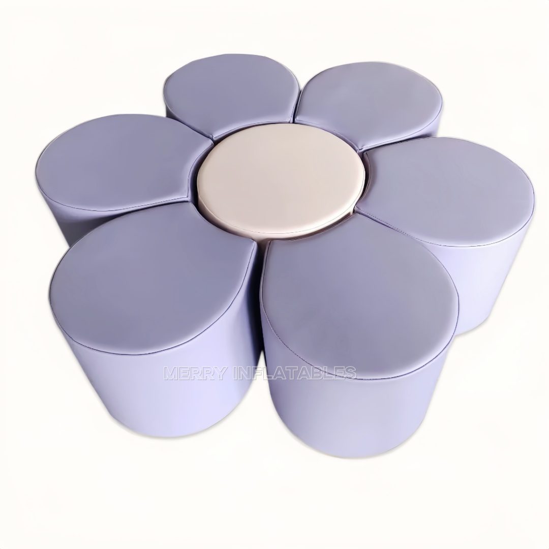 Soft Play Pastel Daisy Flower Stools soft chair Children's Home ...