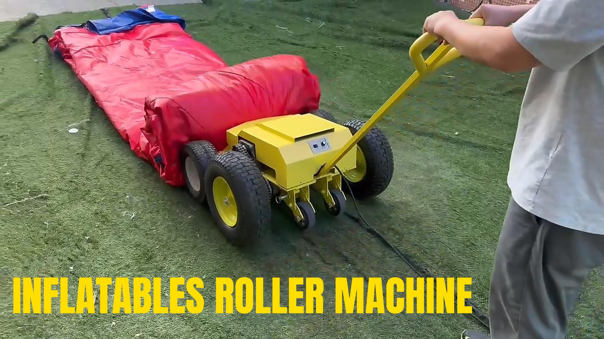 HOW TO ROLL UP A BOUNCE HOUSE? - Factory Customized Inflatables Bouncy ...