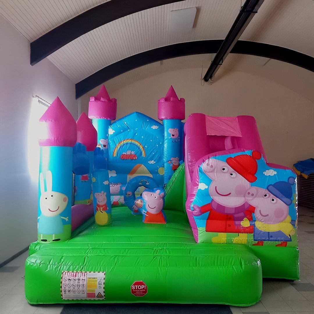 Peppa Pig Inflatable Playground Peppa Bounce House Funcity inflatable ...