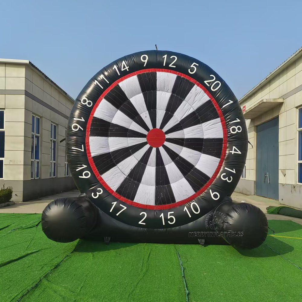 Inflatable Soccer Darts Kick Darts Football Blow up Soccer Dart Board ...