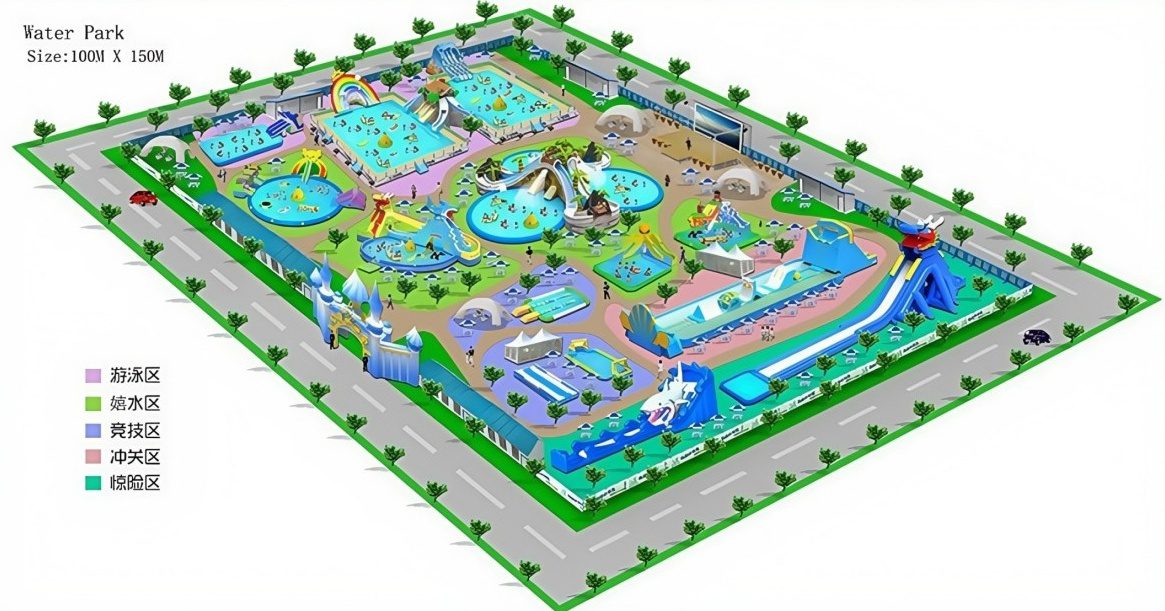 HOW TO START A WATER PARK BUSINESS? - Factory Customized Inflatables ...