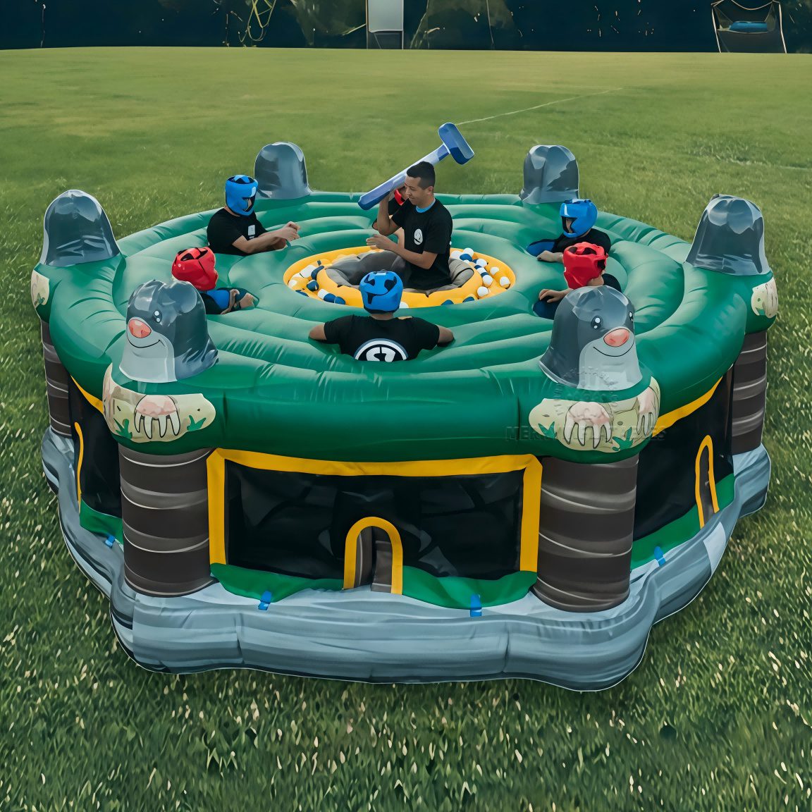 7 Person Human Inflatable Whack a Mole Game Inflatable Zap a Mole ...