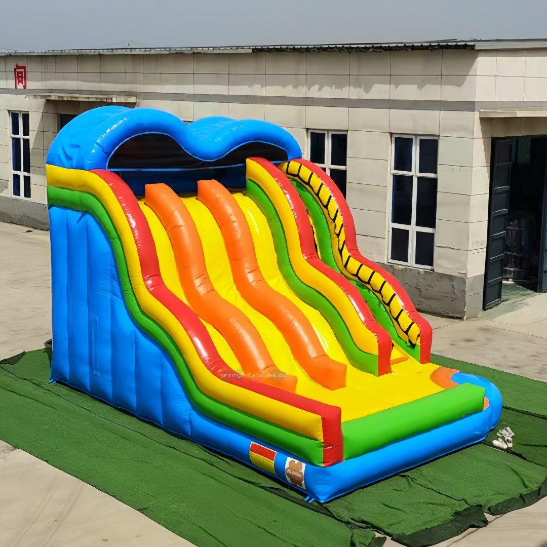 Giant Inflatable Multi Slides Climbing For Kids Adults Backyards Beach ...