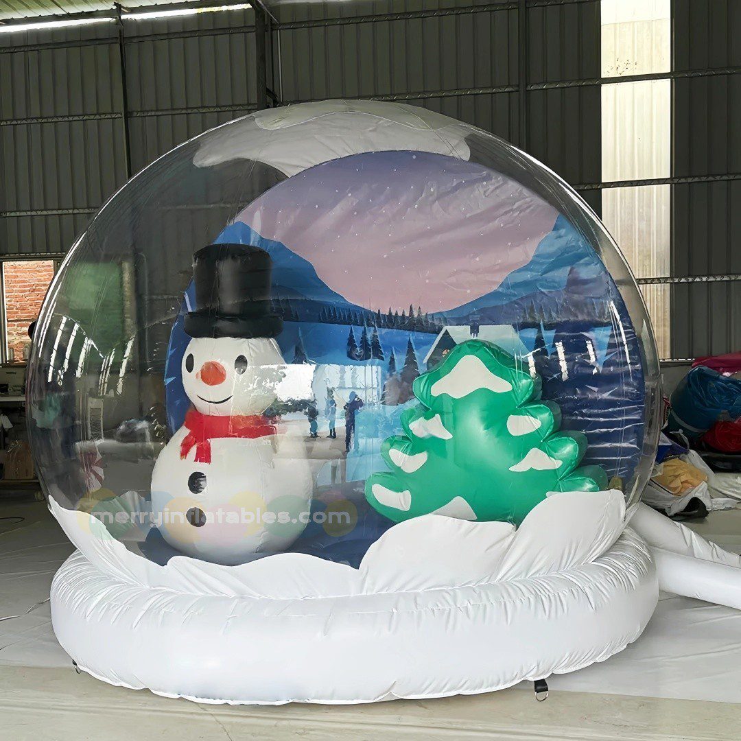 3m/5m Christmas Holiday Inflatable Snow Globe Photo Booth Inflatable ...