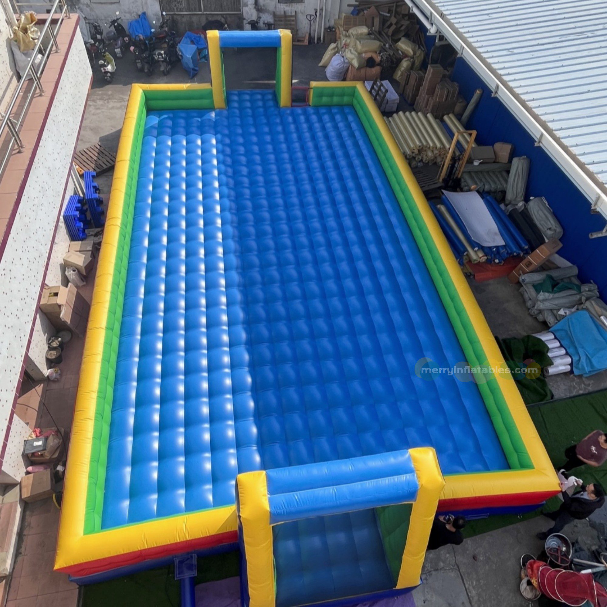 Inflatable Soap Soccer Field Soccer Court Inflatable Bubble Soccer ...